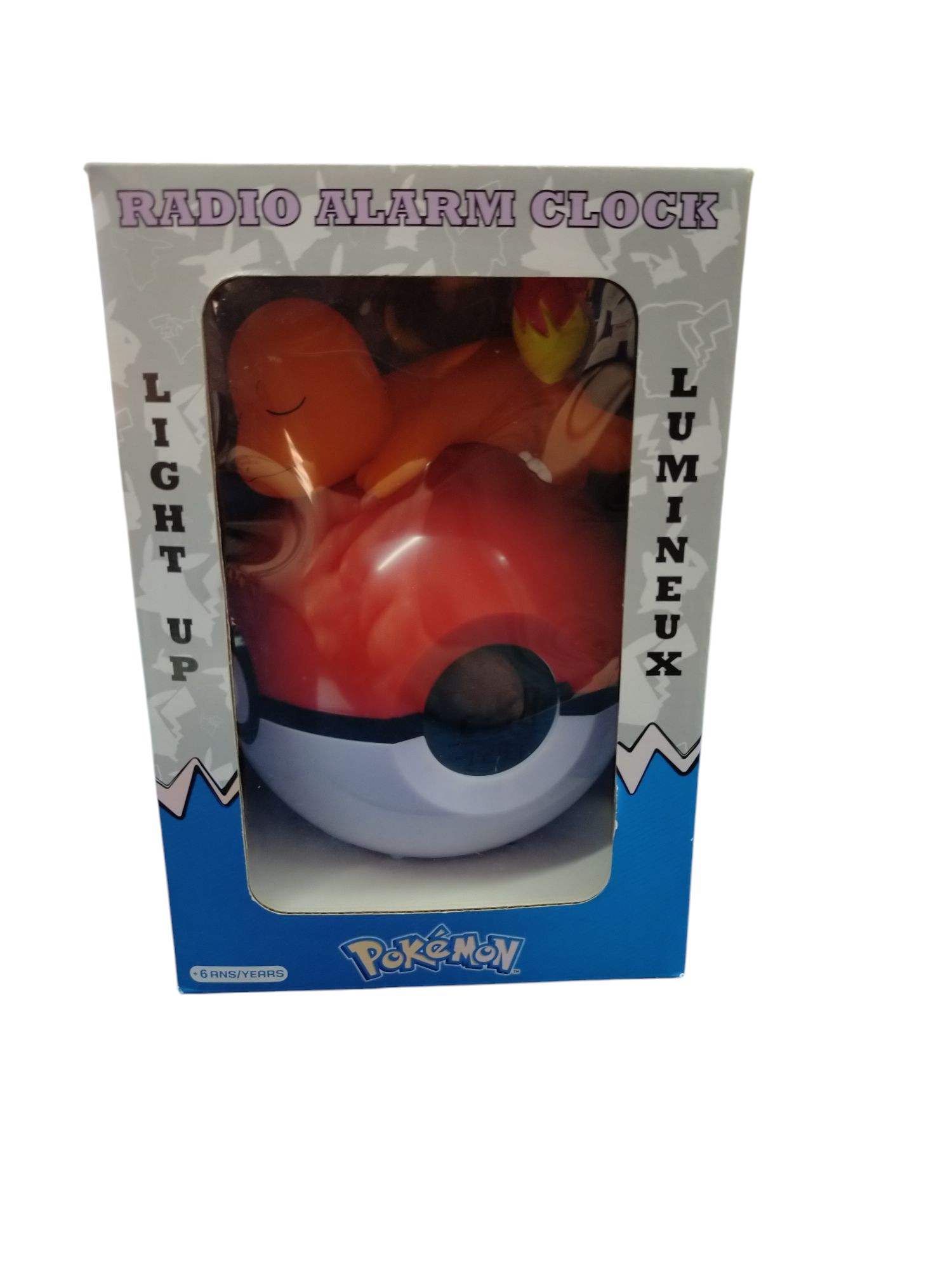 New Pokemon Charmander Light-Up FM Alarm Clock - Own4Less